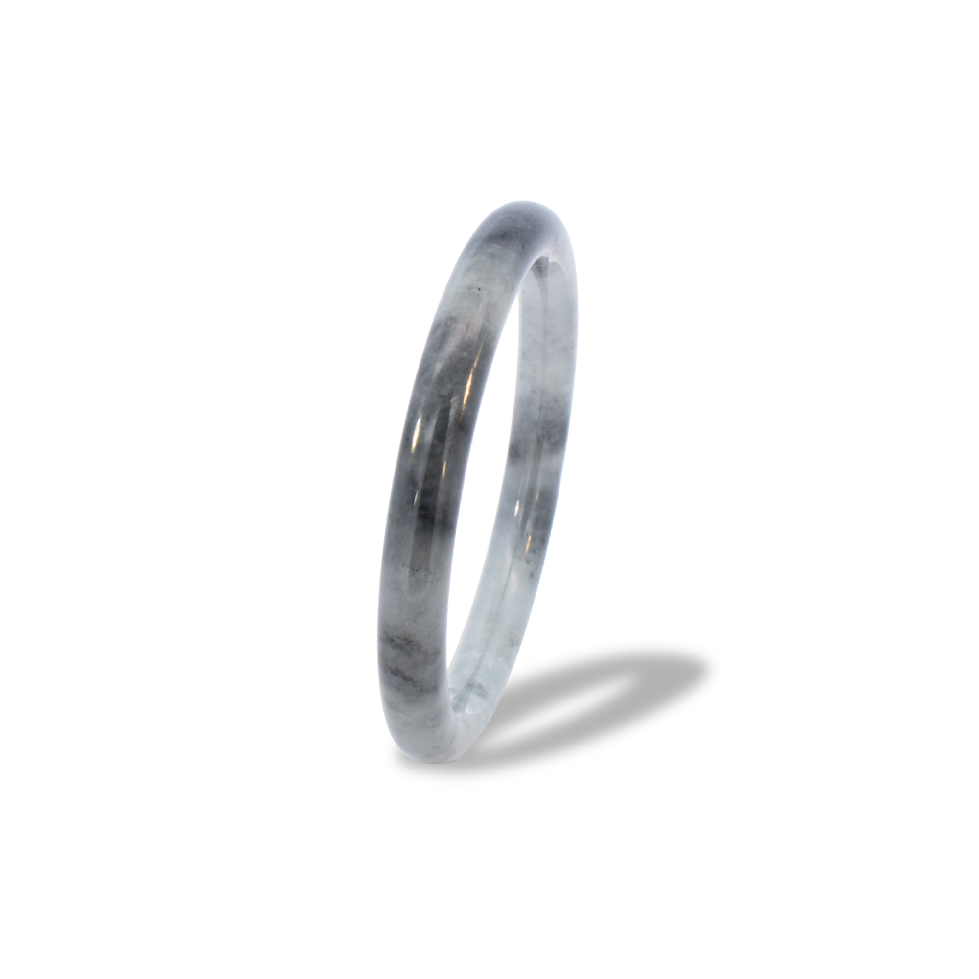 Ready Stock: Plain Grey/Black Bangle - Gen.K Jewelry